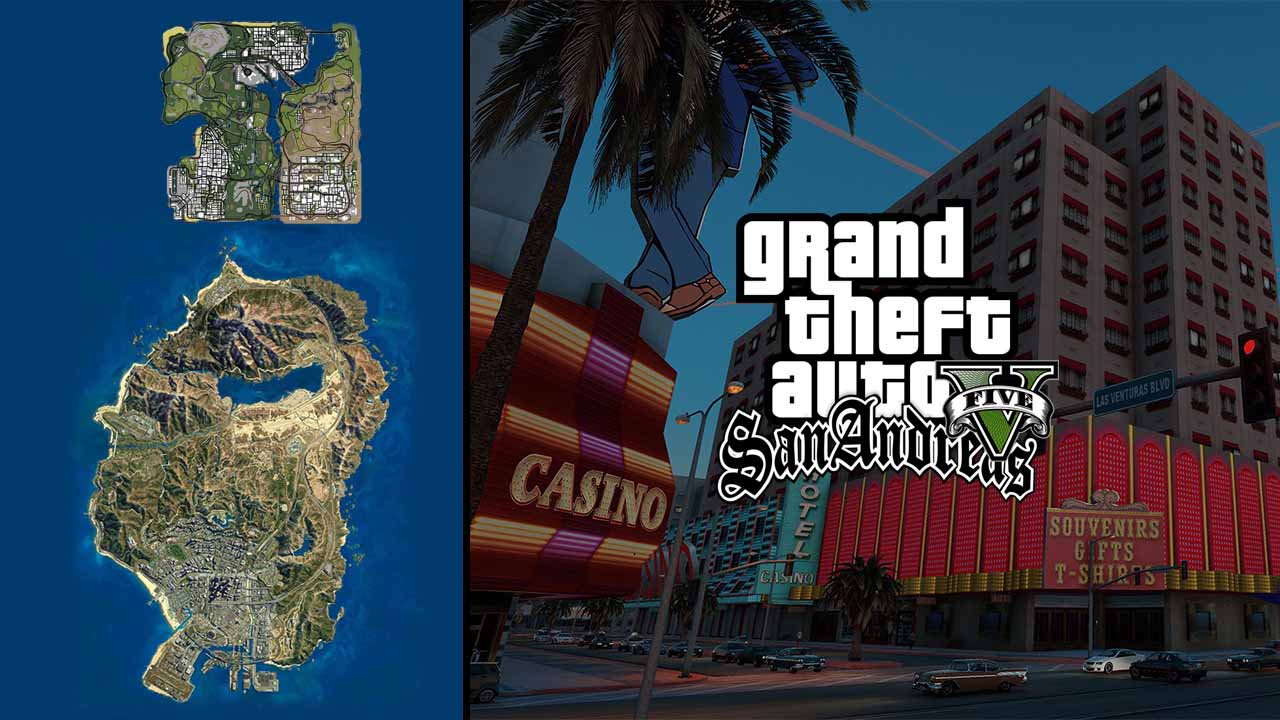 How to Install GTA San Andreas Map in GTA 5 - Game Decide
