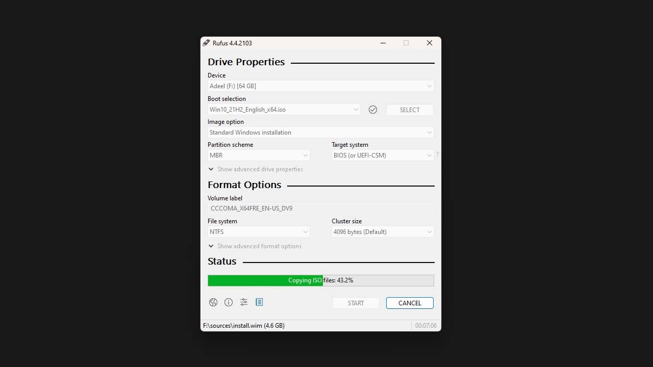 Install & Download Rufus - Create Bootable USB Drives