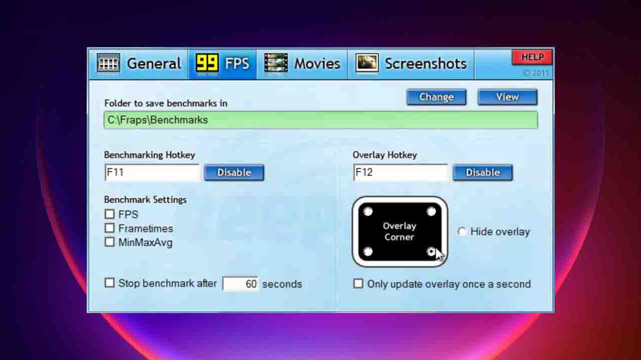 Fraps Download: FPS, ScreenCapture and Video Recording App