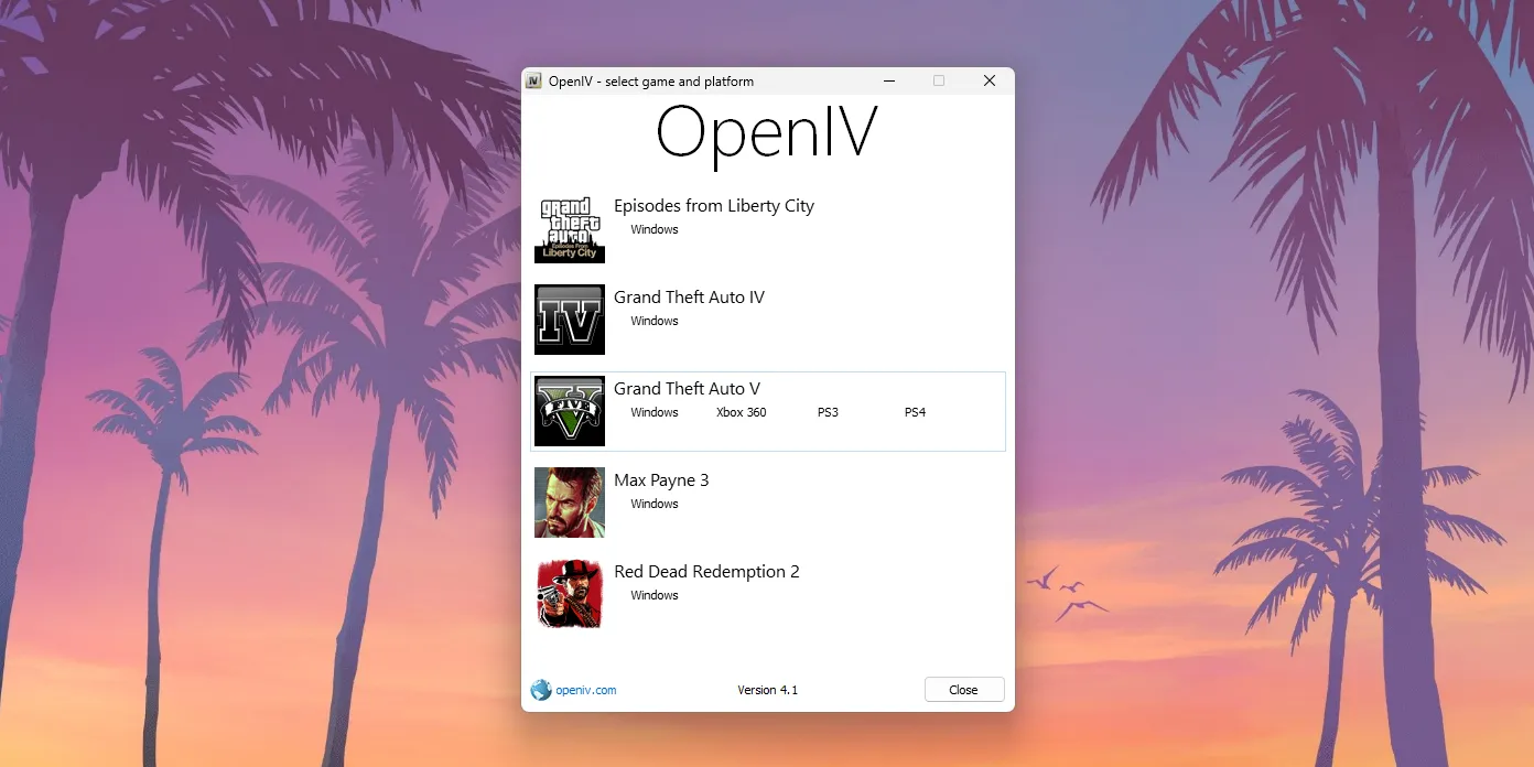 OpenIV Fix for GTA V Enhanced Edition (Latest Version)
